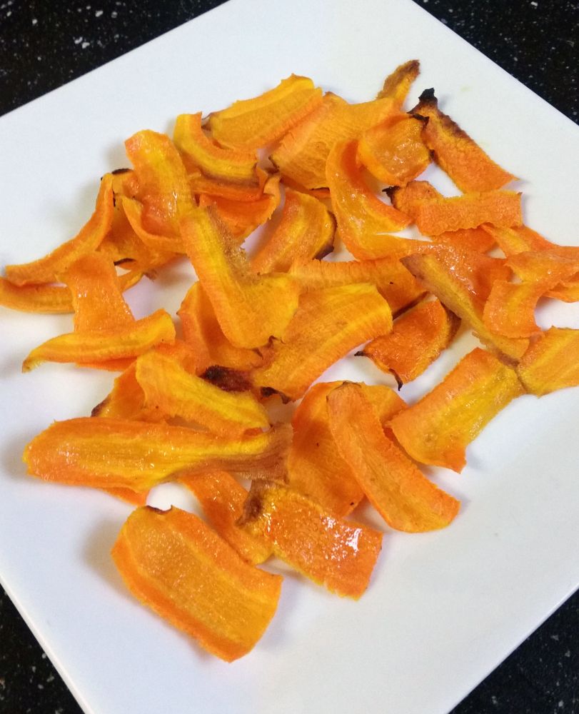 Carrot Crisps | Simple Toddler Recipes