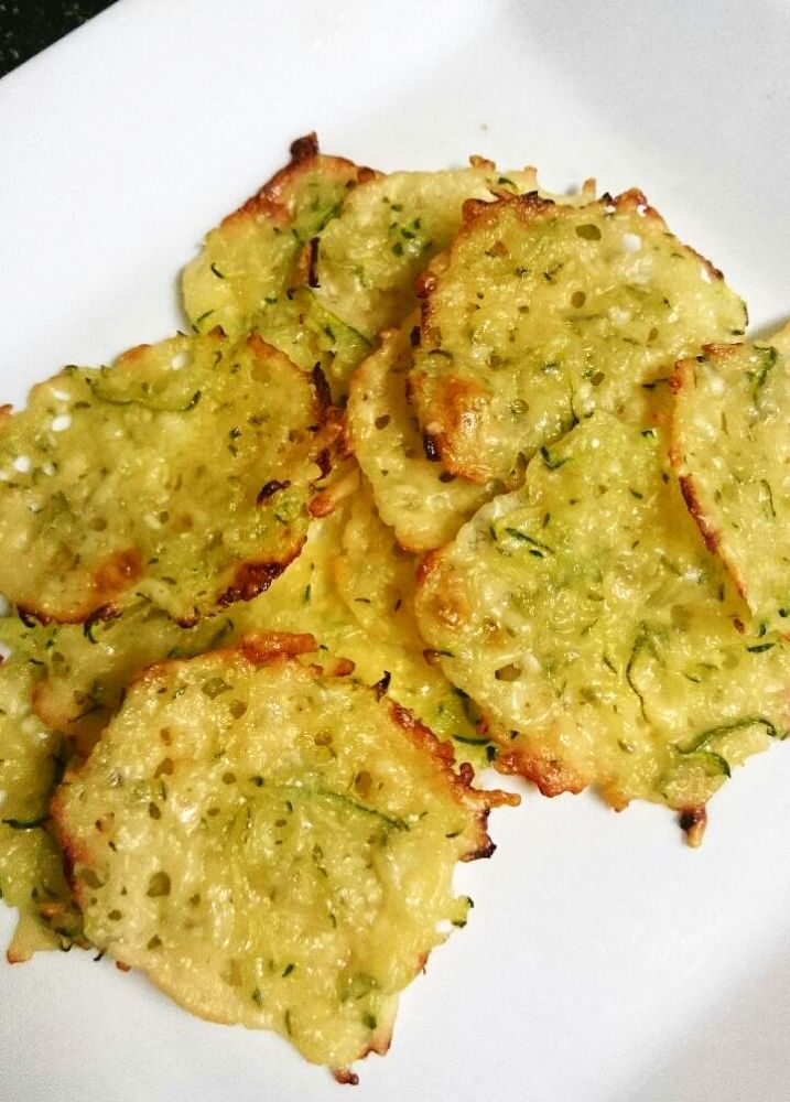 Parmesan Zucchini Crisps | Simple Toddler Recipes